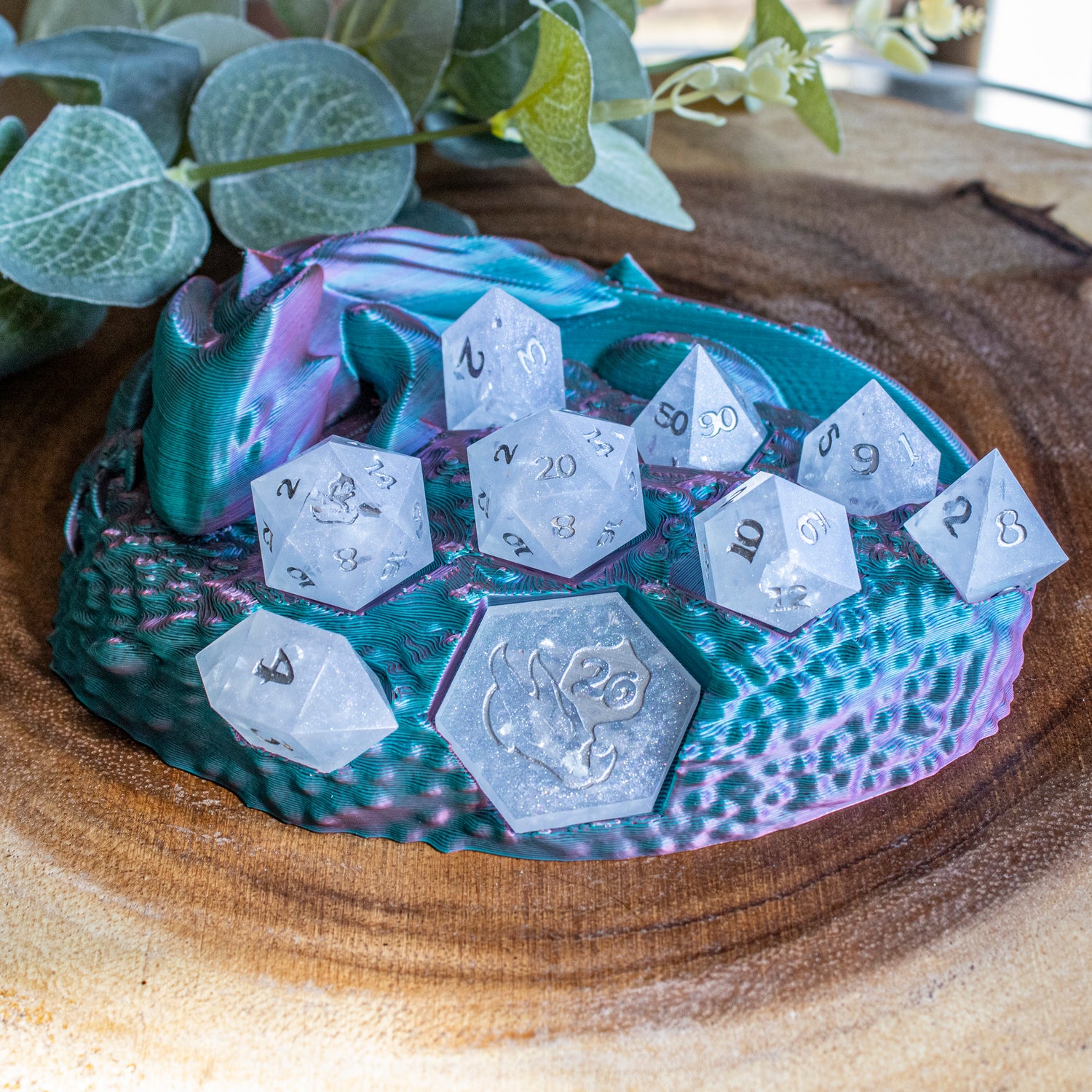 The Humble Dragon - Handmade Dice